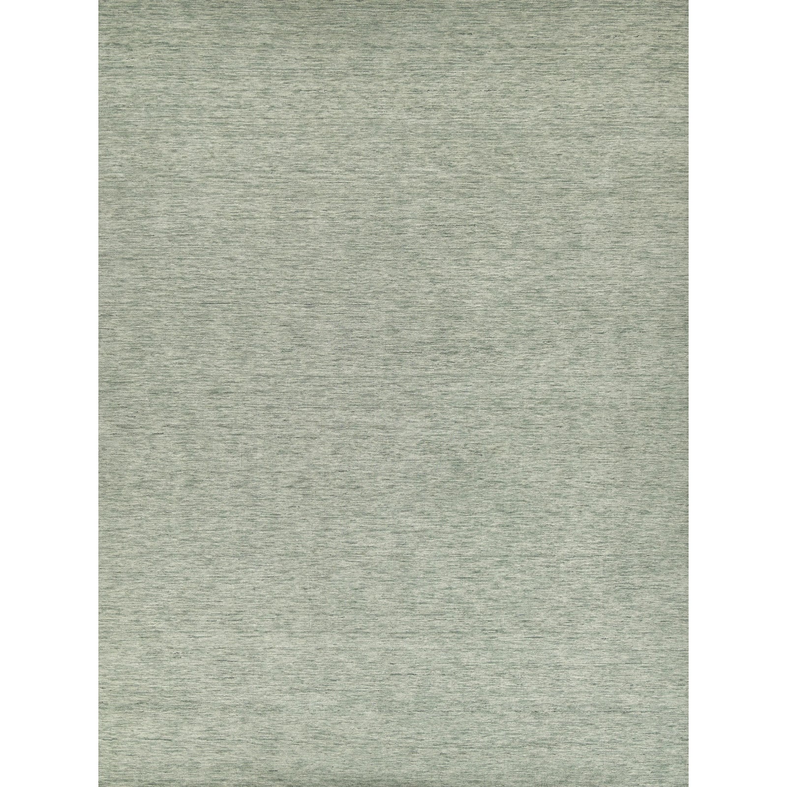 Exquisite Rugs Roche Handmade New Zealand Wool Green Rug-6'X9' | Chairish