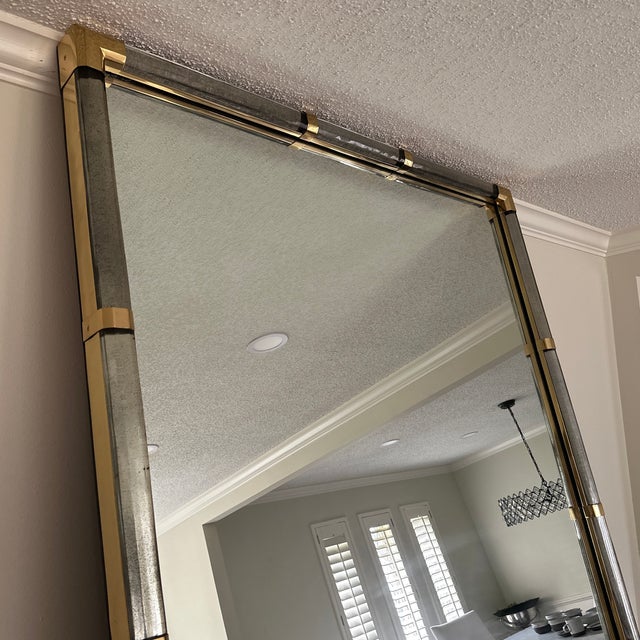 Restoration Hardware Leaner Mirror | Chairish