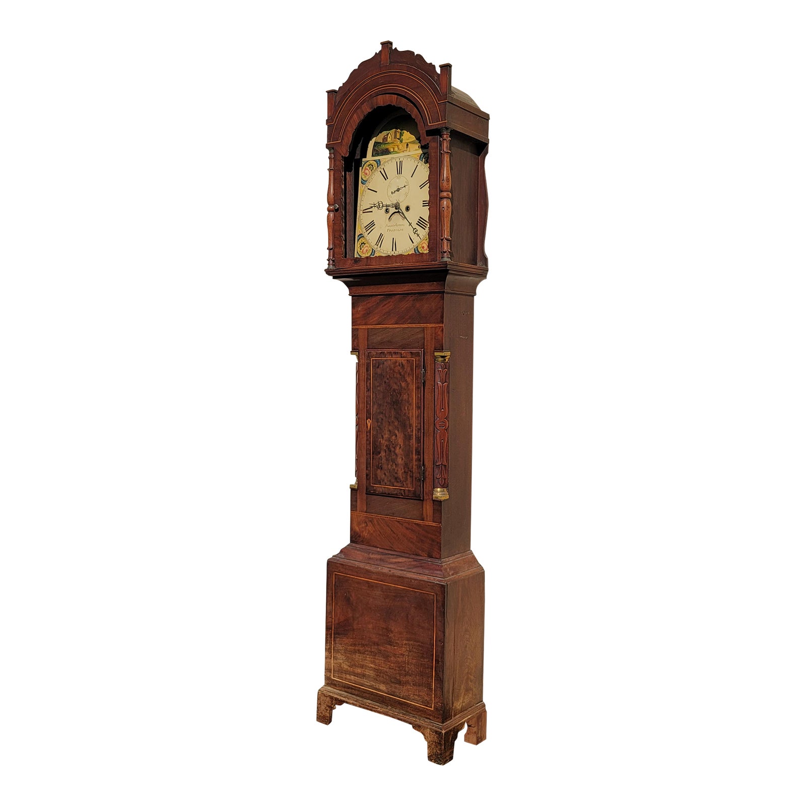 18th Century Longcase Clock by Isaac Jenkins a Welch Tredegar Clock ...