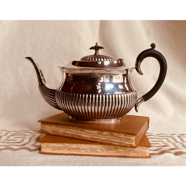 Circa 1919 English Silverplate Georgian Style Tea Set- 3 Pieces | Chairish