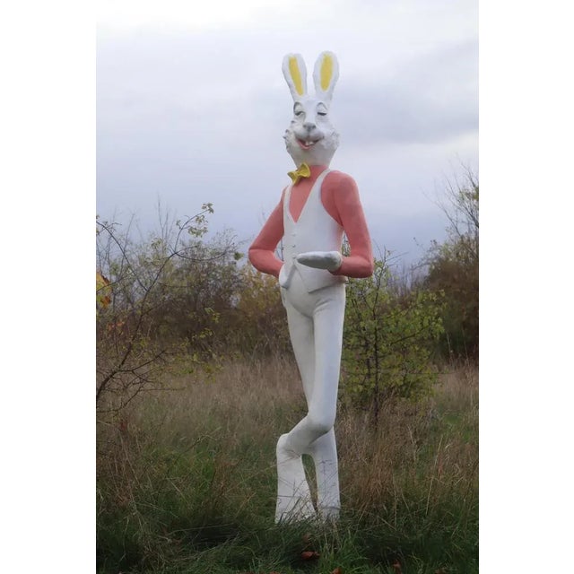 Large White Rabbit, 1960s | Chairish