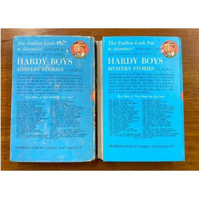 Mid Century Hardy Boys Books | Chairish