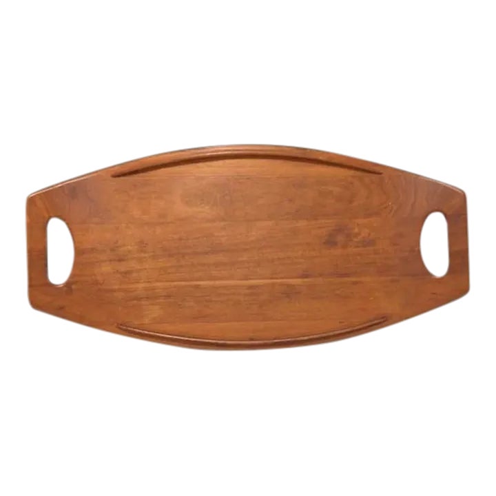 1960s Dansk Teak Platter by Jens Harald Quistgaard | Chairish