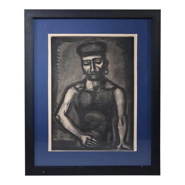 Georges Rouault Jean-Francois Ne Chante Alleluia Etching Miserere Plate ...