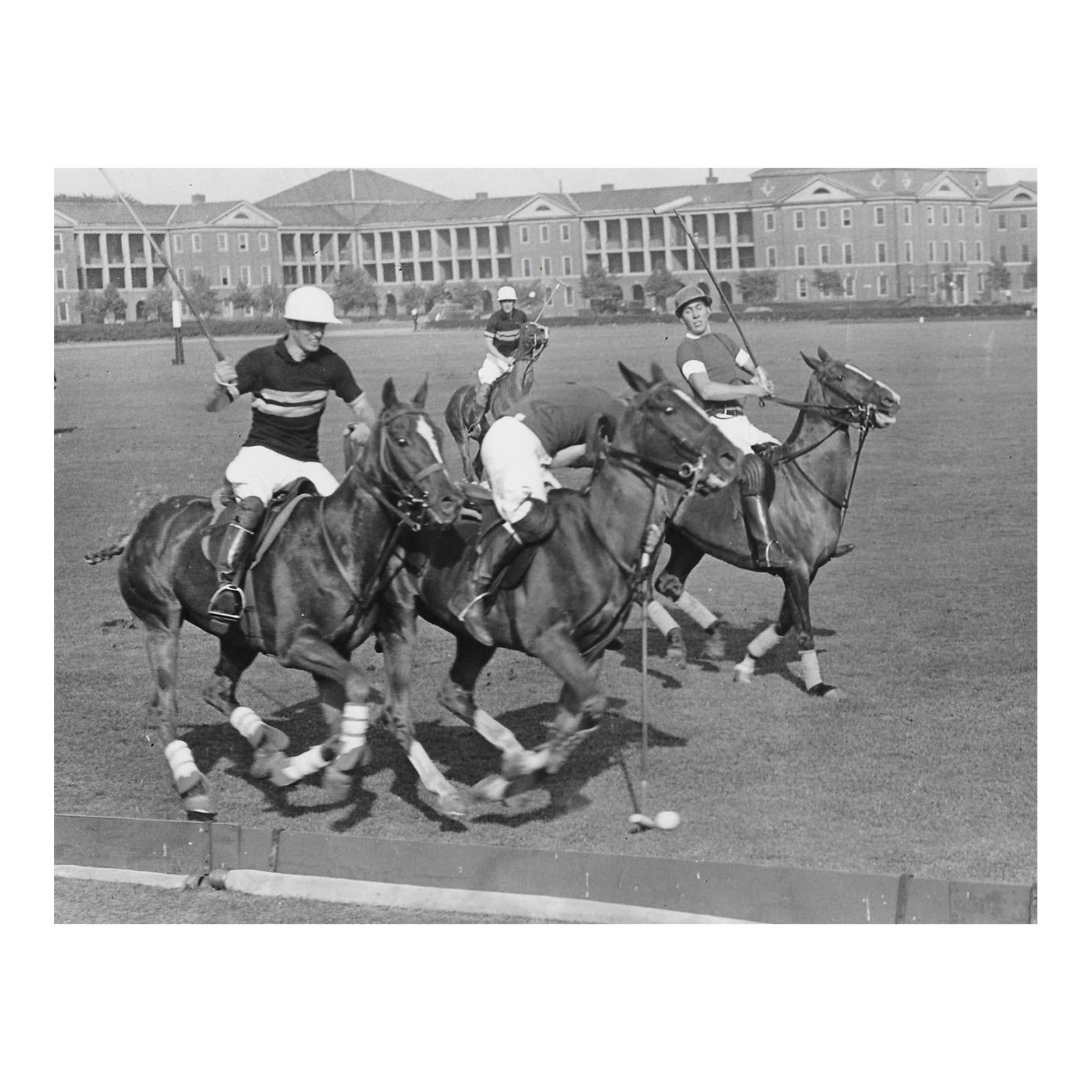 1936 Princeton and West Point Polo Match Photograph | Chairish
