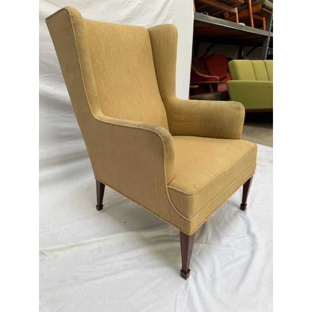 1940s Frits Henningsen High-Back Lounge Chair | Chairish