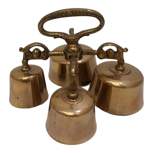Mid 20th Century Bronze Church Bells | Chairish