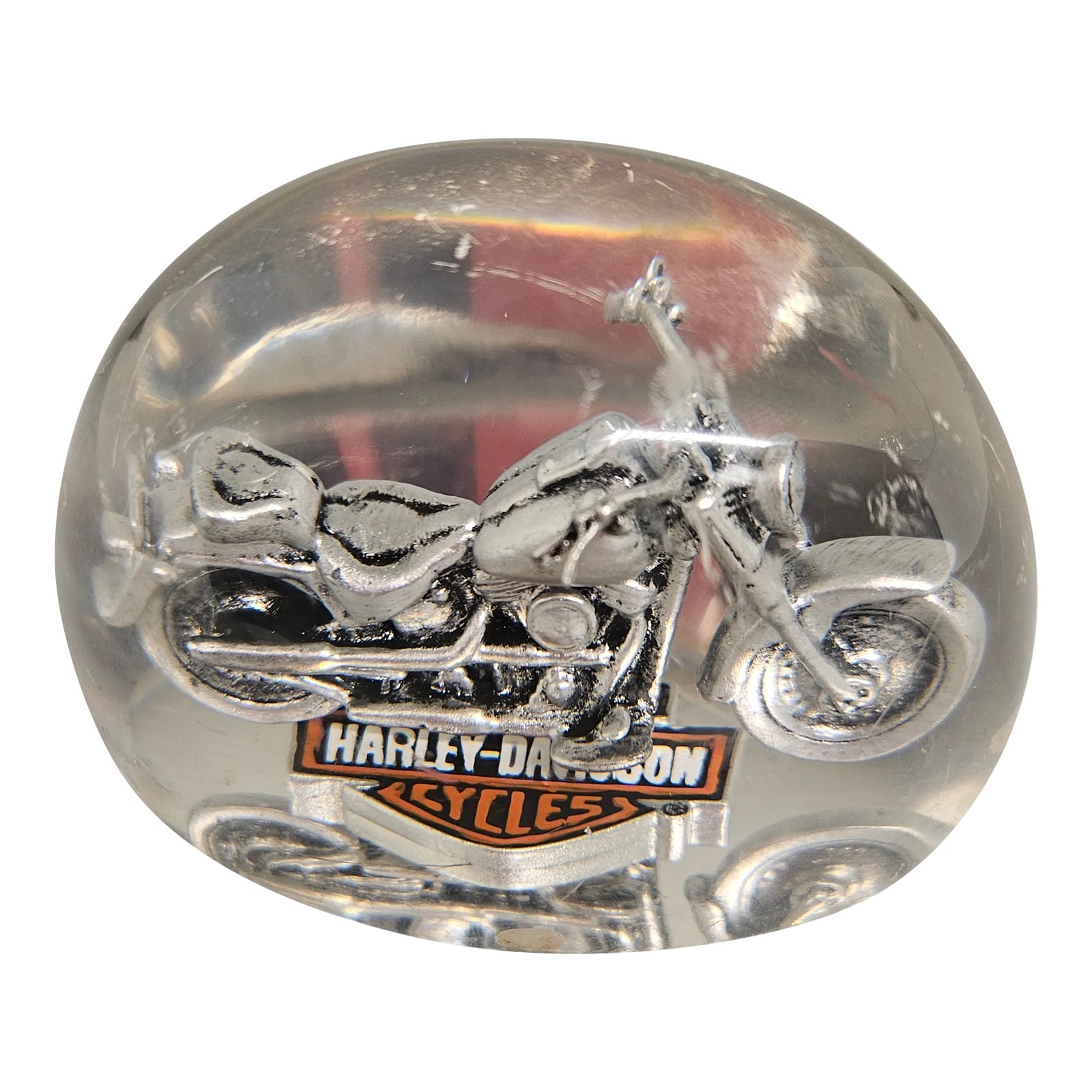 Harley Davidson Collectible Paperweight | Chairish