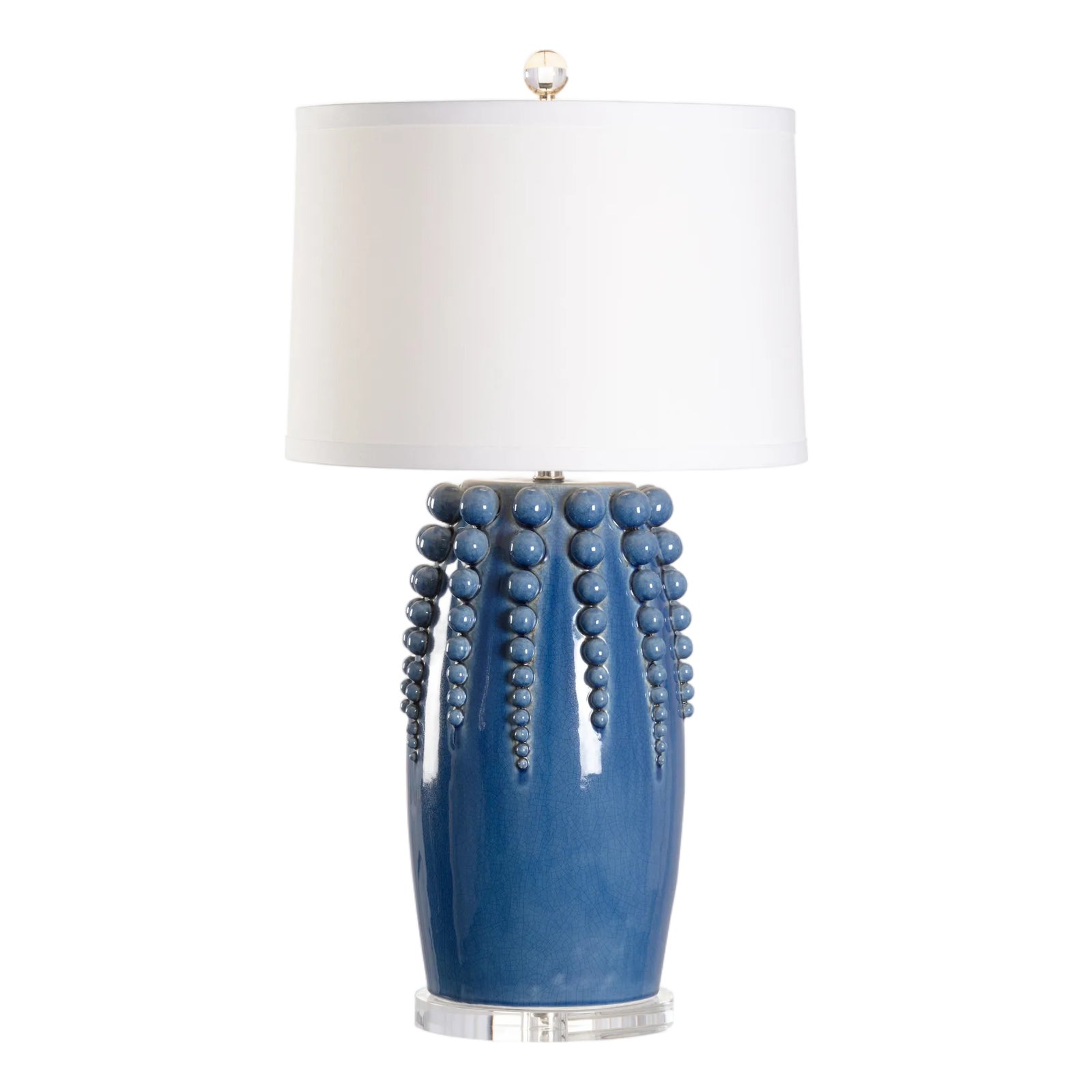 Sea Urchin Lamp - Blue | Chairish