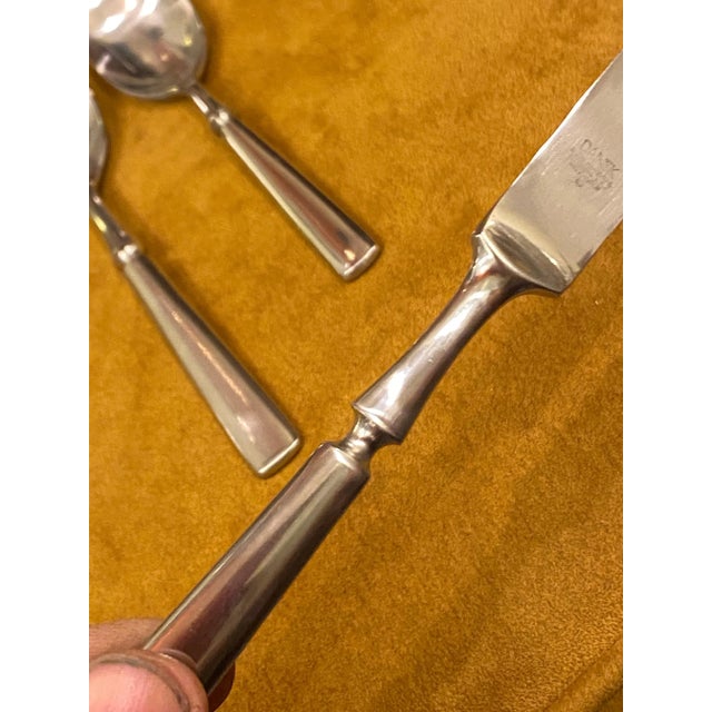 1970s Dansk Anvil Service for 8 Stainless Flatware Set- 40 Pieces ...