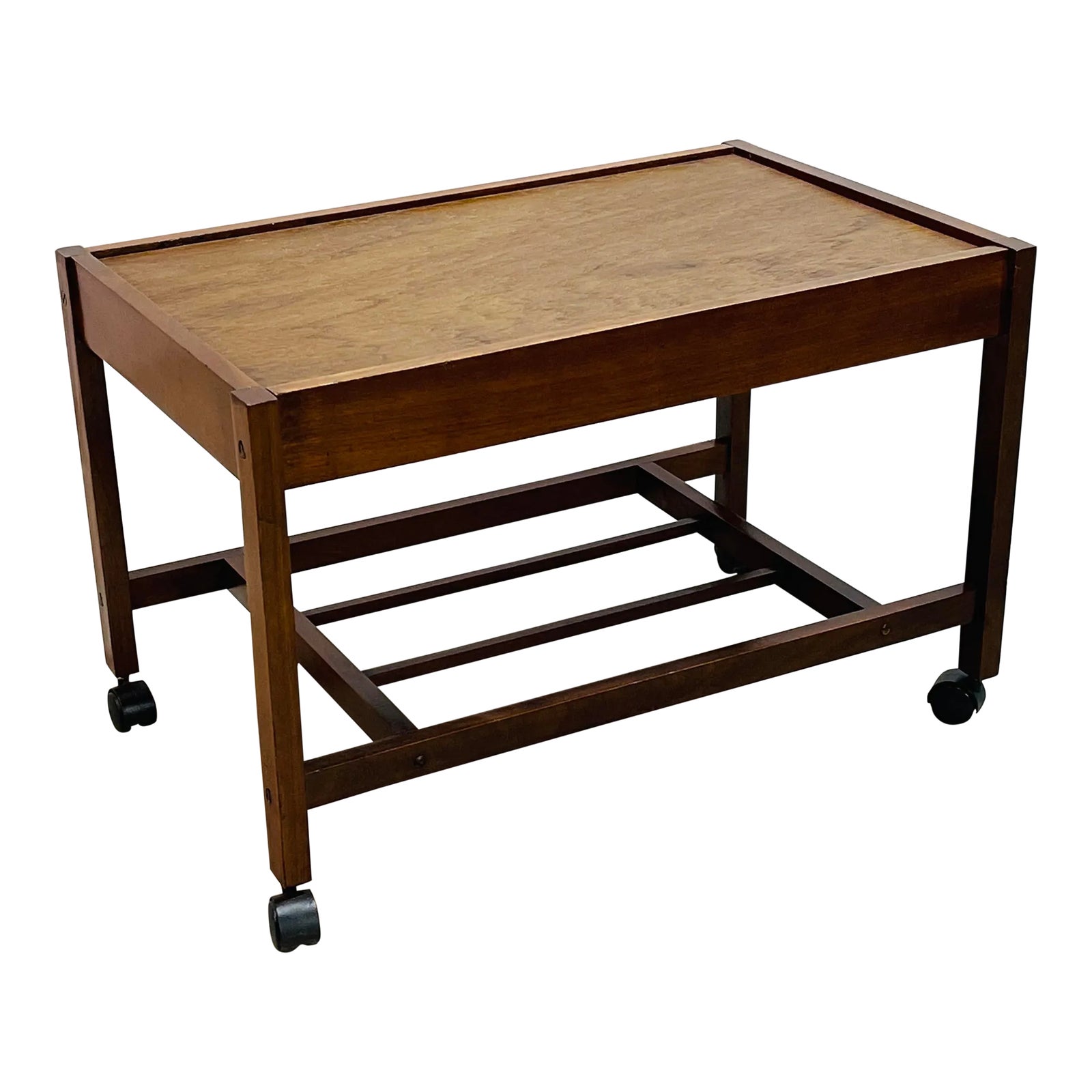 Vintage 1960s Rolling Utility Cart | Chairish