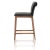 Alex Leather Counter Stool | Chairish