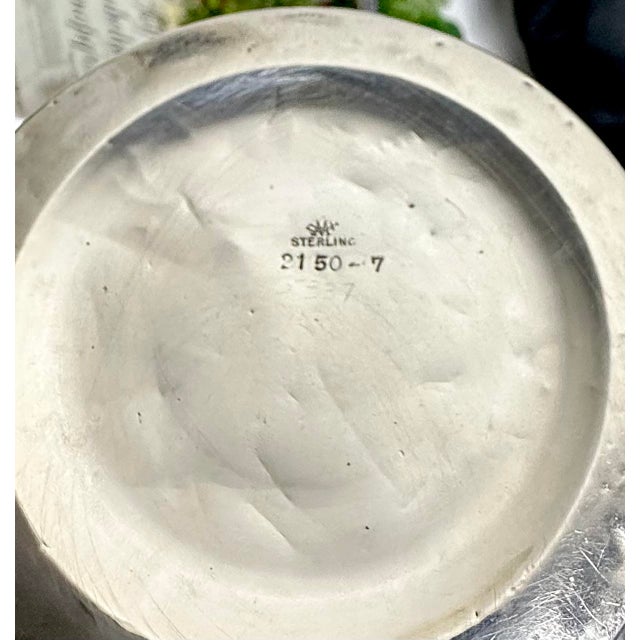 Vintage Sterling Silver Mathews Co. Art Deco Candle Holders - a Pair ...