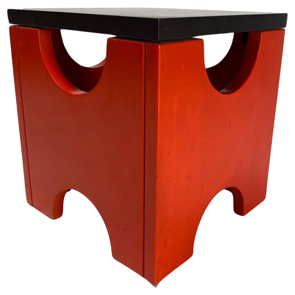 Dado Stool T29 by Ettore Sottsass for Poltronova, 1963 | Chairish