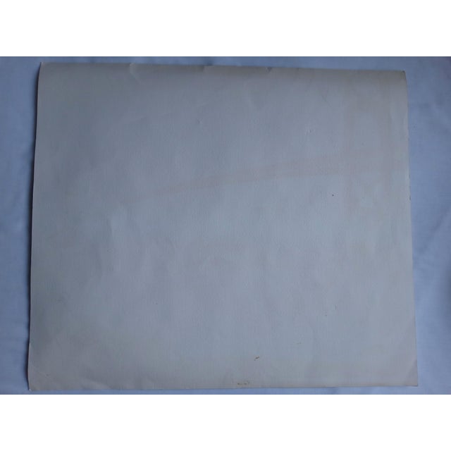 40s Original Signed James March Phillips Realistic Watercolor of San ...