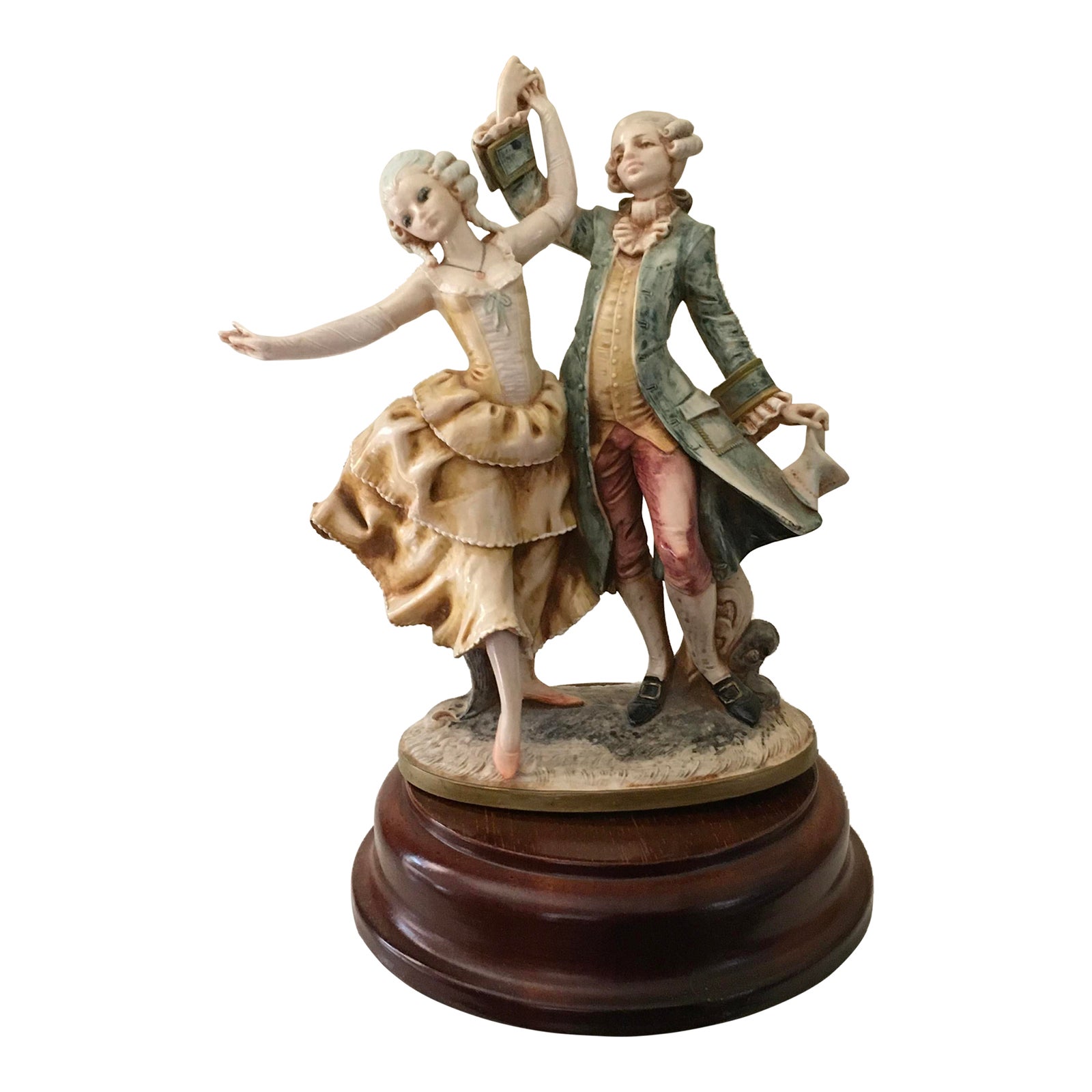 1970’s Depose Italy 706 Musical Rotating Victorian Dancing Figurines on ...