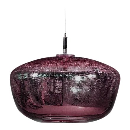 Galaxy Pendant Light from the Charmed Collection in Dark Violet | Chairish
