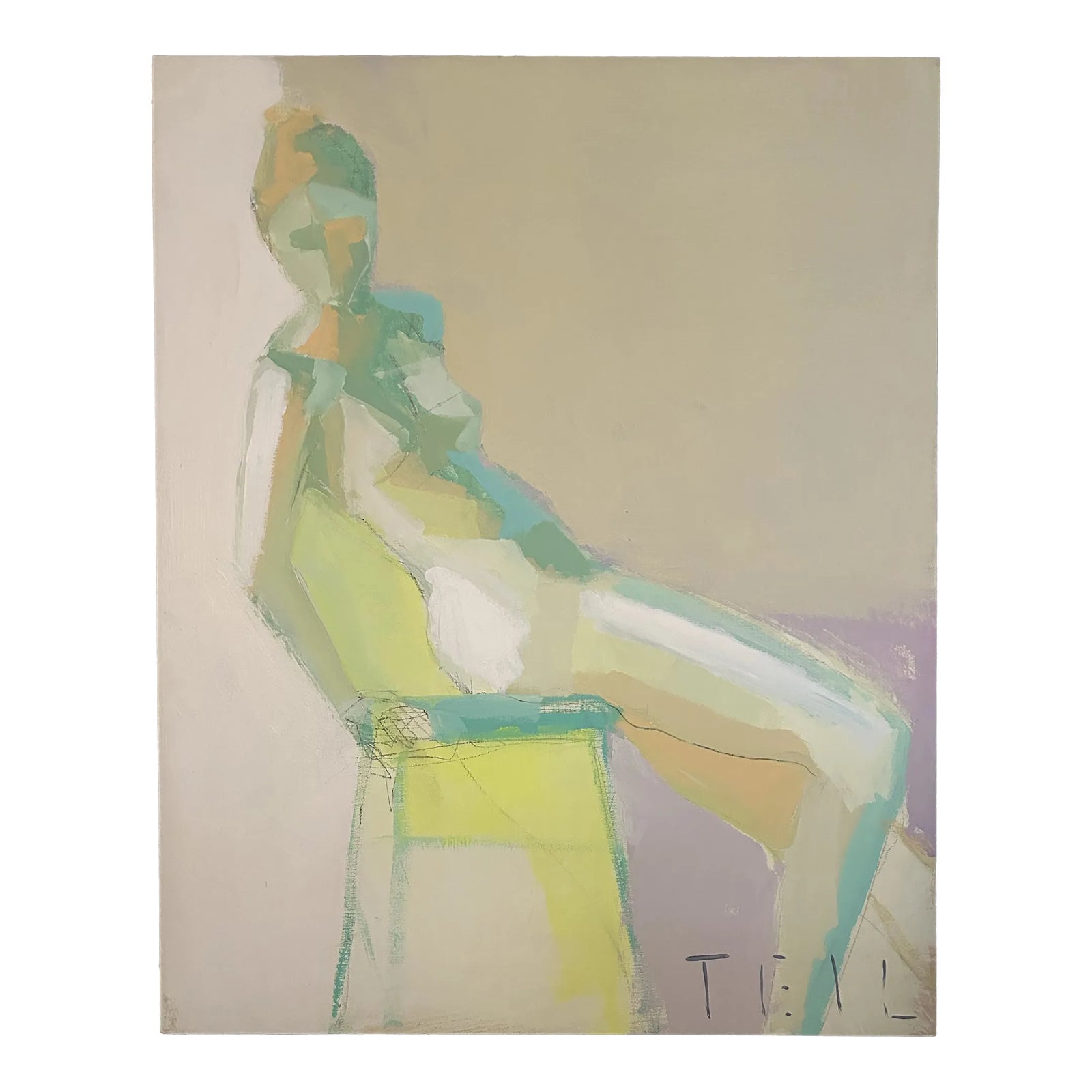 Lime Allure by Teil Duncan | Chairish