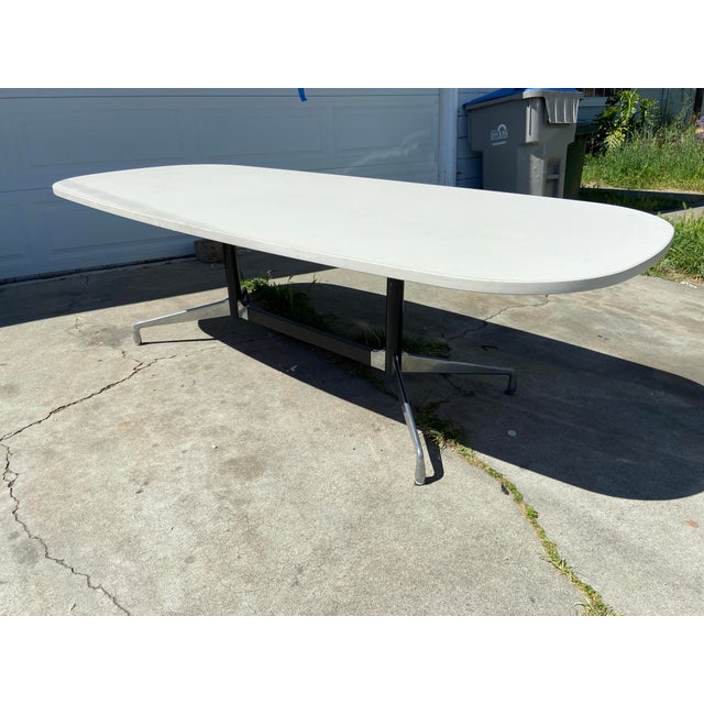 Vintage Mid Century Modern Herman Miller Eames Conference Room Table ...