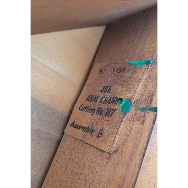 1960s Stanley Distinctive Mid Century Danish Accent Arm Chair | Chairish