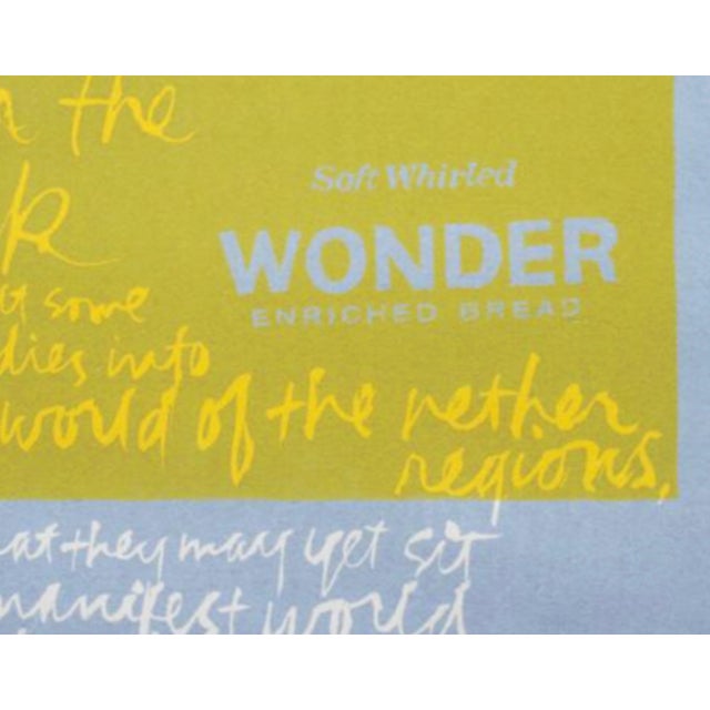 1960s Corita Kent “Well on With the Work,” 1965 Signed Serigraph, 14x17 ...