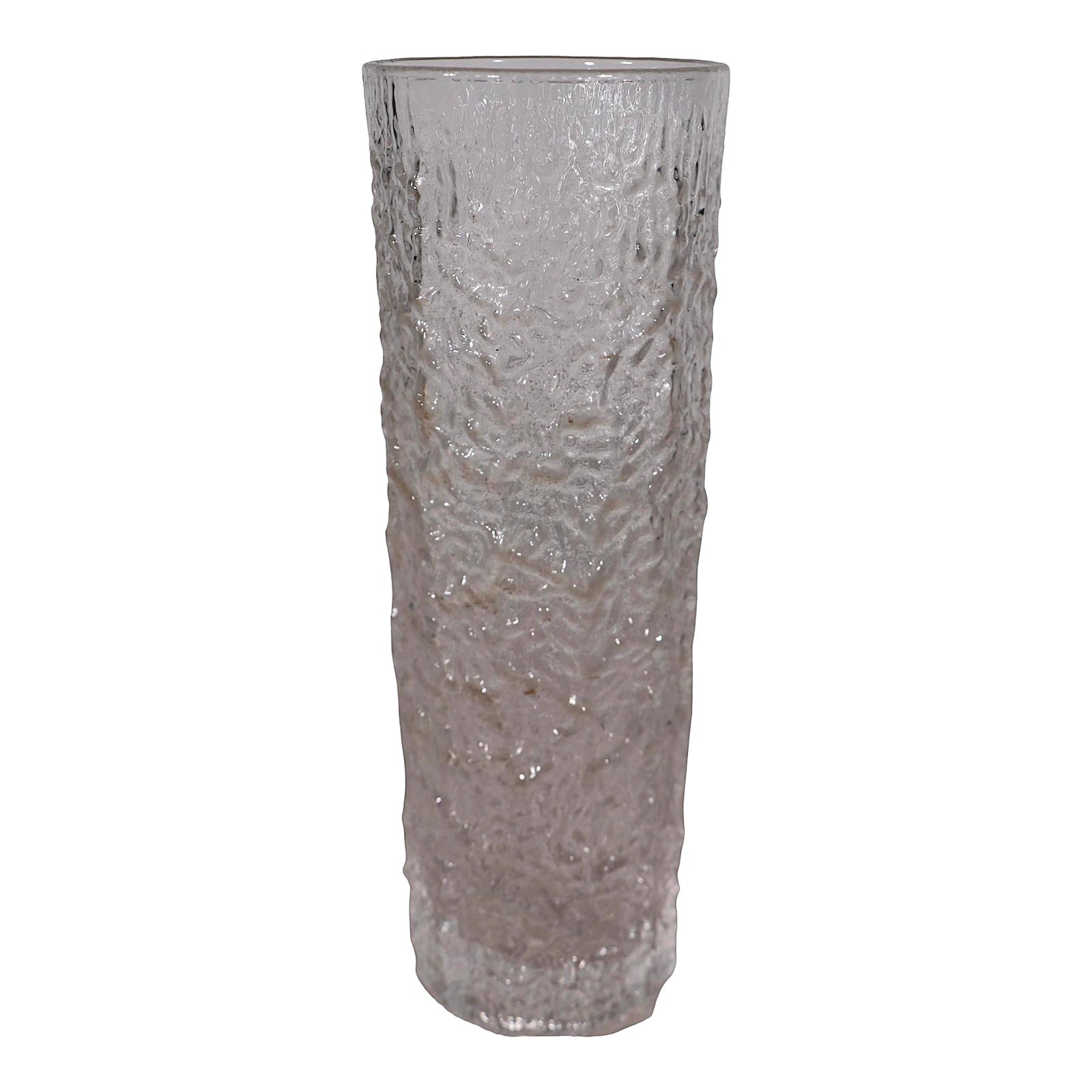 Mid Century Textured Bark Flower Vase Att. To Geoffery Baxter for ...