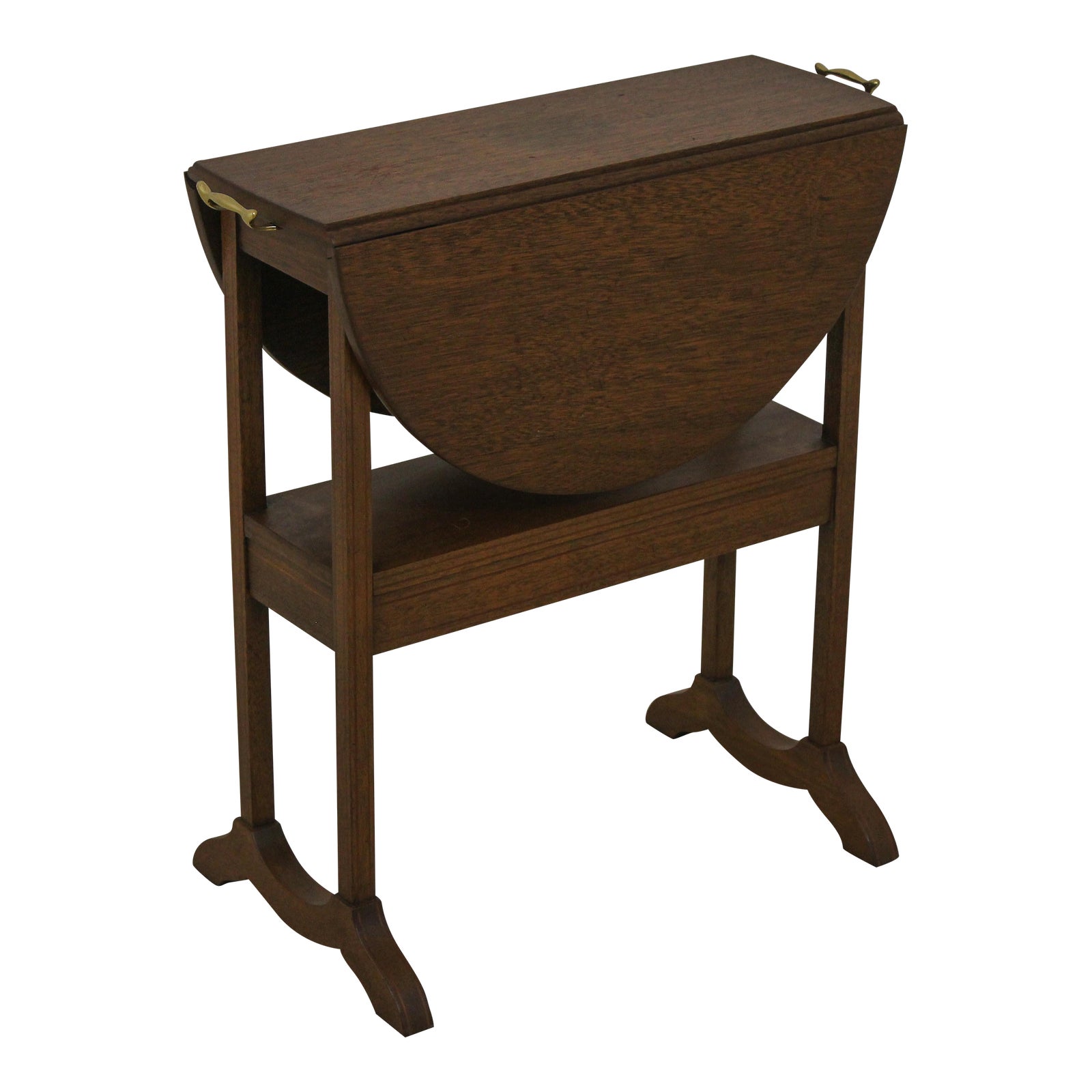 Kittinger Od370 Mahogany Drop Leaf Occasional Table | Chairish