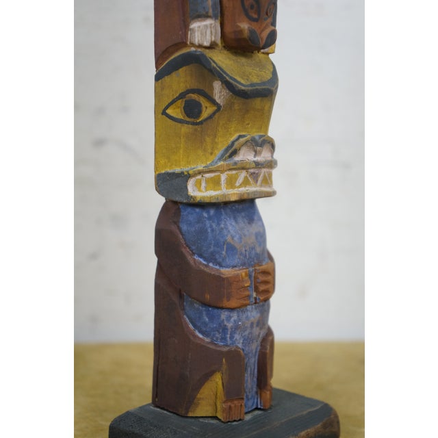 1950s 2 Hudson Bay Pacific Northwest Coast Native American Totem Pole ...