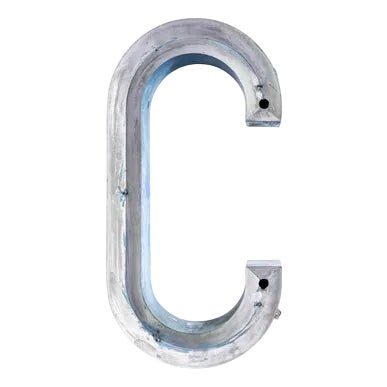 Large Letter C Sign, 1950s | Chairish