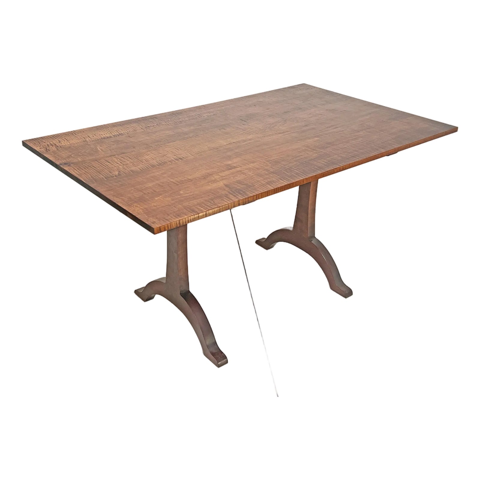 Artisanal Shaker Style Tiger Maple Dining Table by Gary Adriance ...