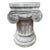 Light Grey Greek Ionic Column Pedestal | Chairish