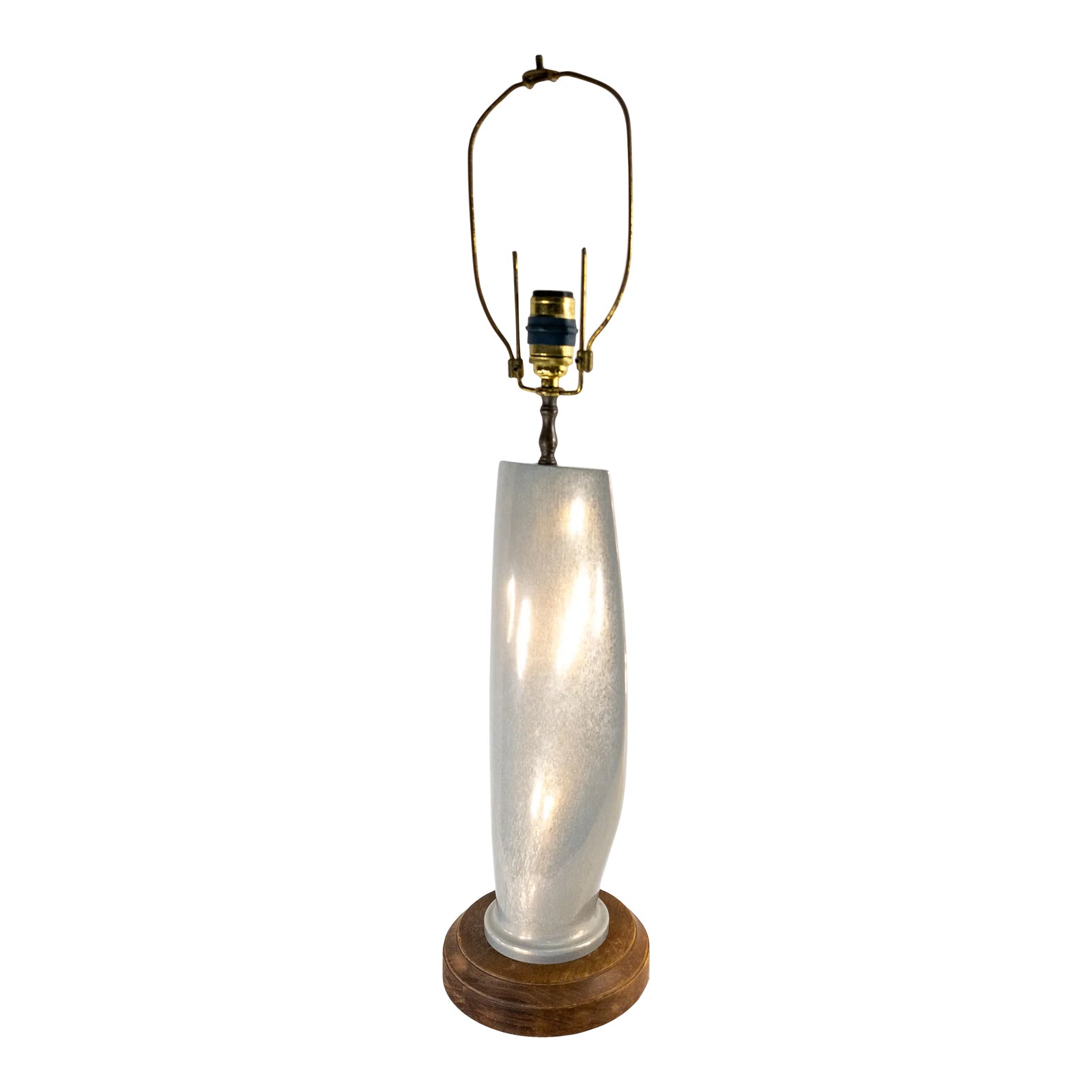 Mid Century Modern Decorative Propeller Form Table Lamp | Chairish