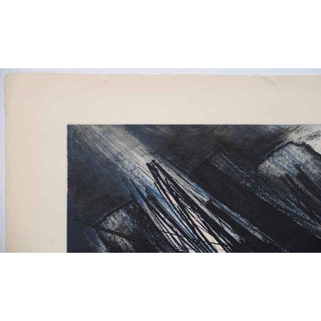 Terry Haas (Czechoslovakia, B.1923) "Interspatial" Etching W/ Aquatint ...