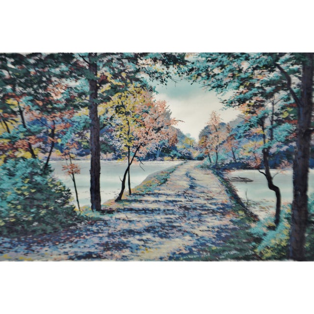 Vintage Framed Steve Bloom Pencil Signed Artist Proof Serigraph Early ...