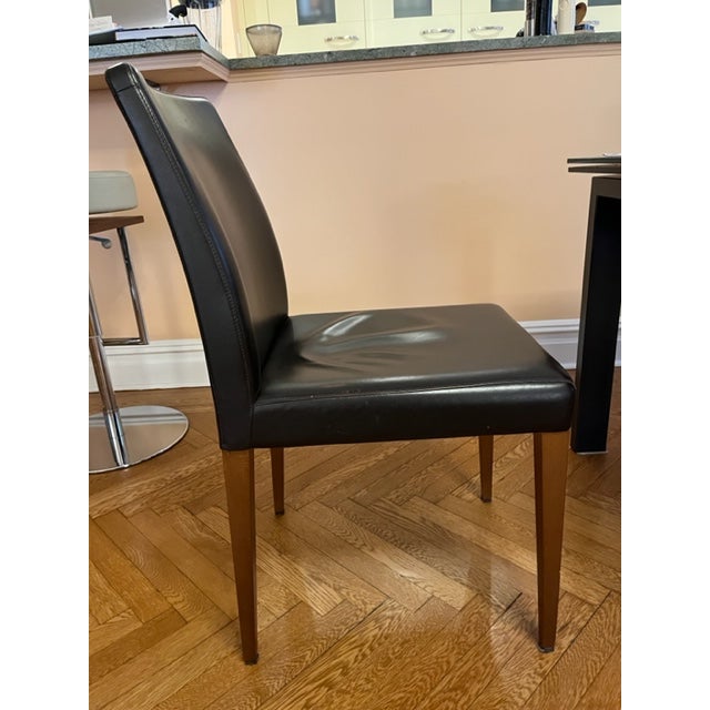 Poltrona Frau Dining Chairs - Set of 6 | Chairish