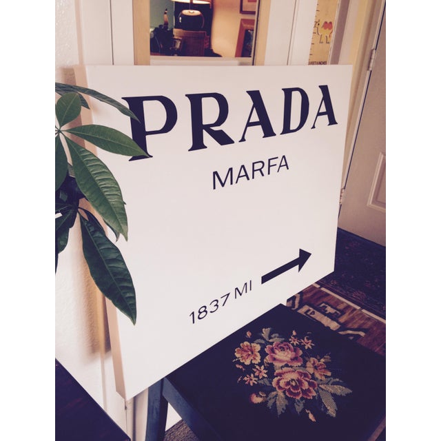 Prada Marfa Sign Painting | Chairish