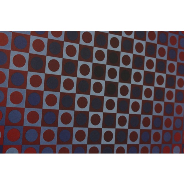 Victor Vasarely "Boglar" Op Art Lithograph | Chairish