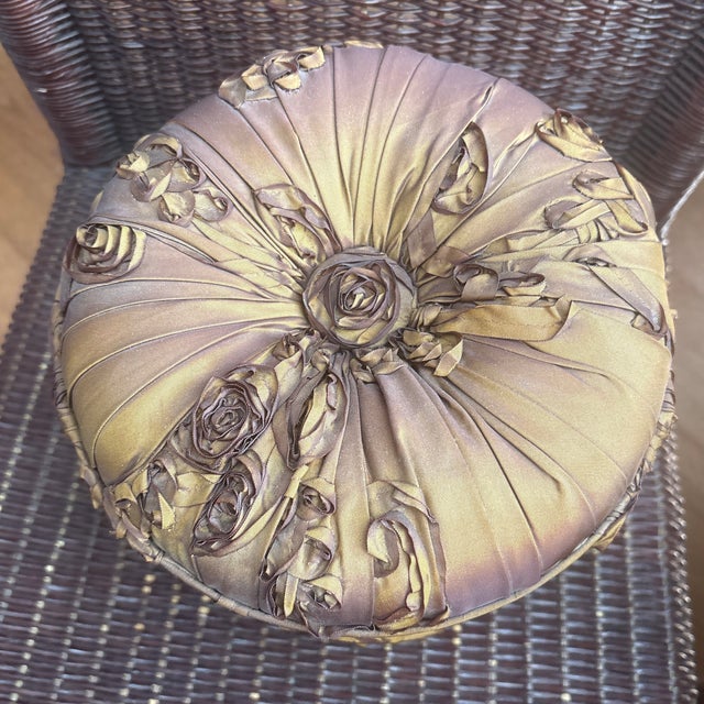 Silk Taffeta Covered Hat Box | Chairish