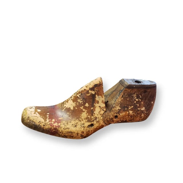 Vintage American Wood Shoe Form Mold | Chairish