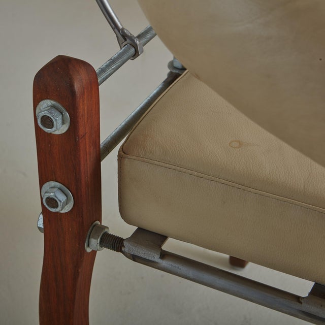 ‘Pirmin’ Chairs in Cream Leather by Heinz Julen, Switzerland 1990s - A ...