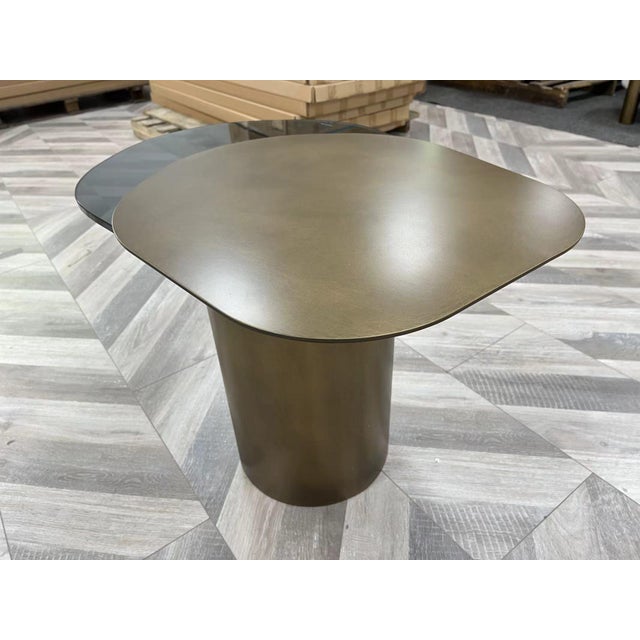 Modern Irregular Shape Kaylee End Table | Chairish