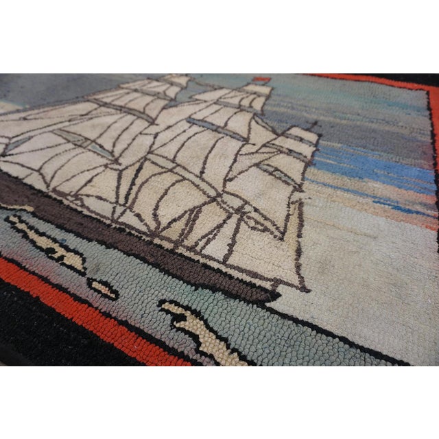 1930s American Hooked Rug | Chairish