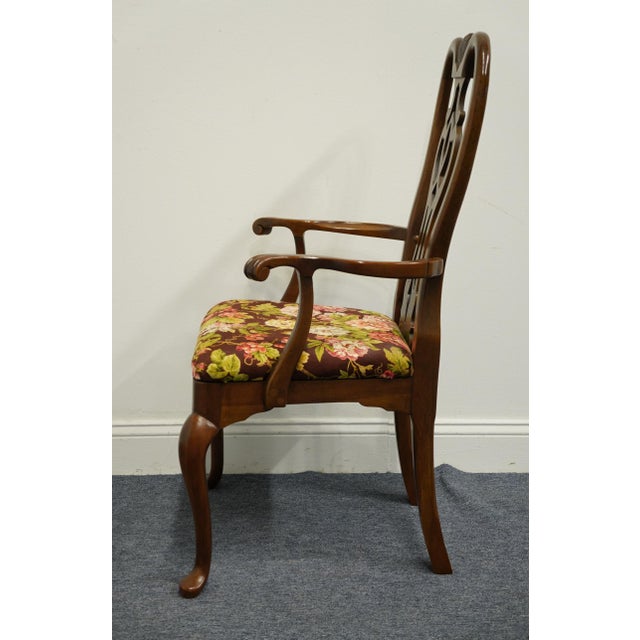 Thomasville Furniture Carlton Hall Traditional Style Dining Arm Chair ...
