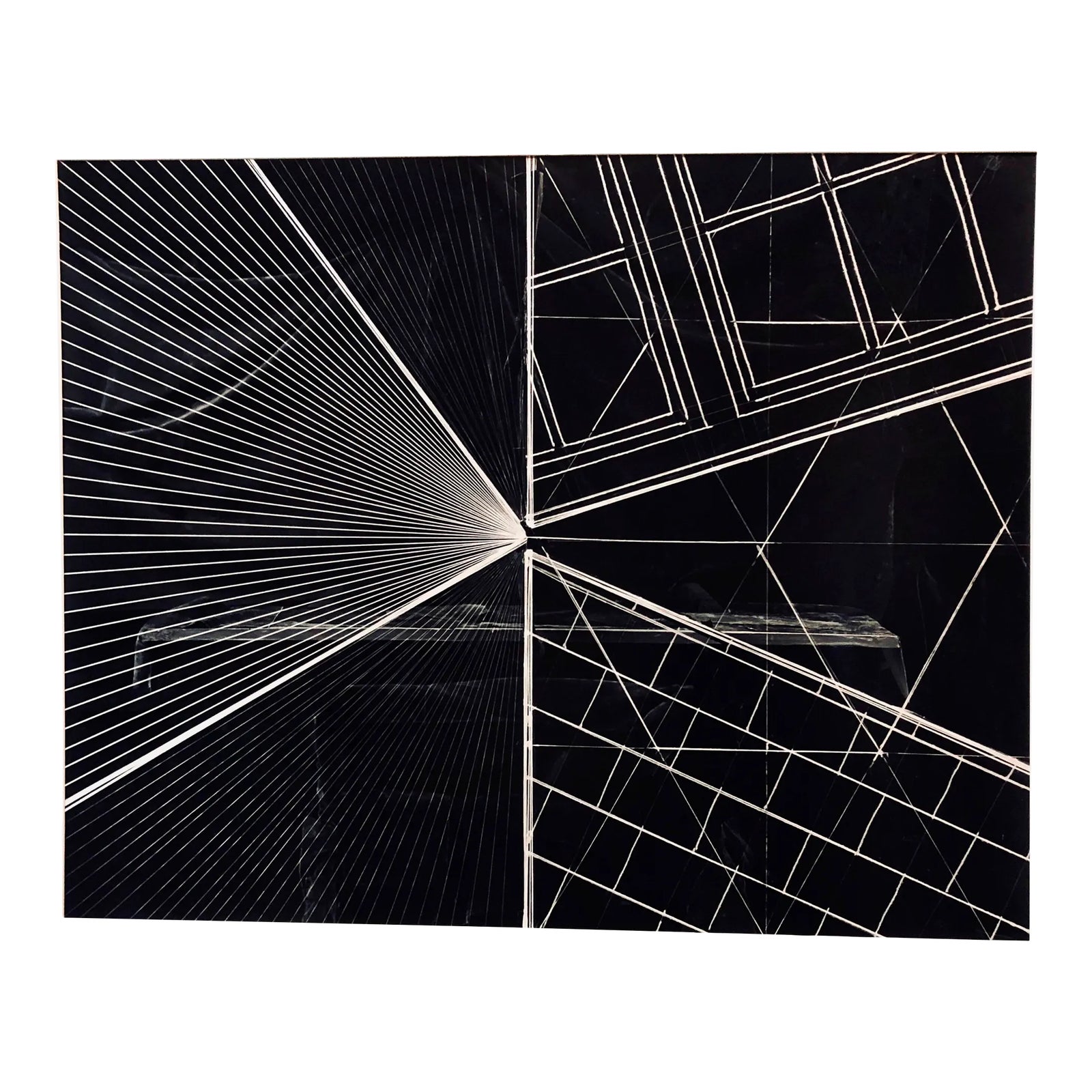 Zeke Berman, 1991 "Gate" Signed Silver Gelatin Print Photograph, 1991 ...