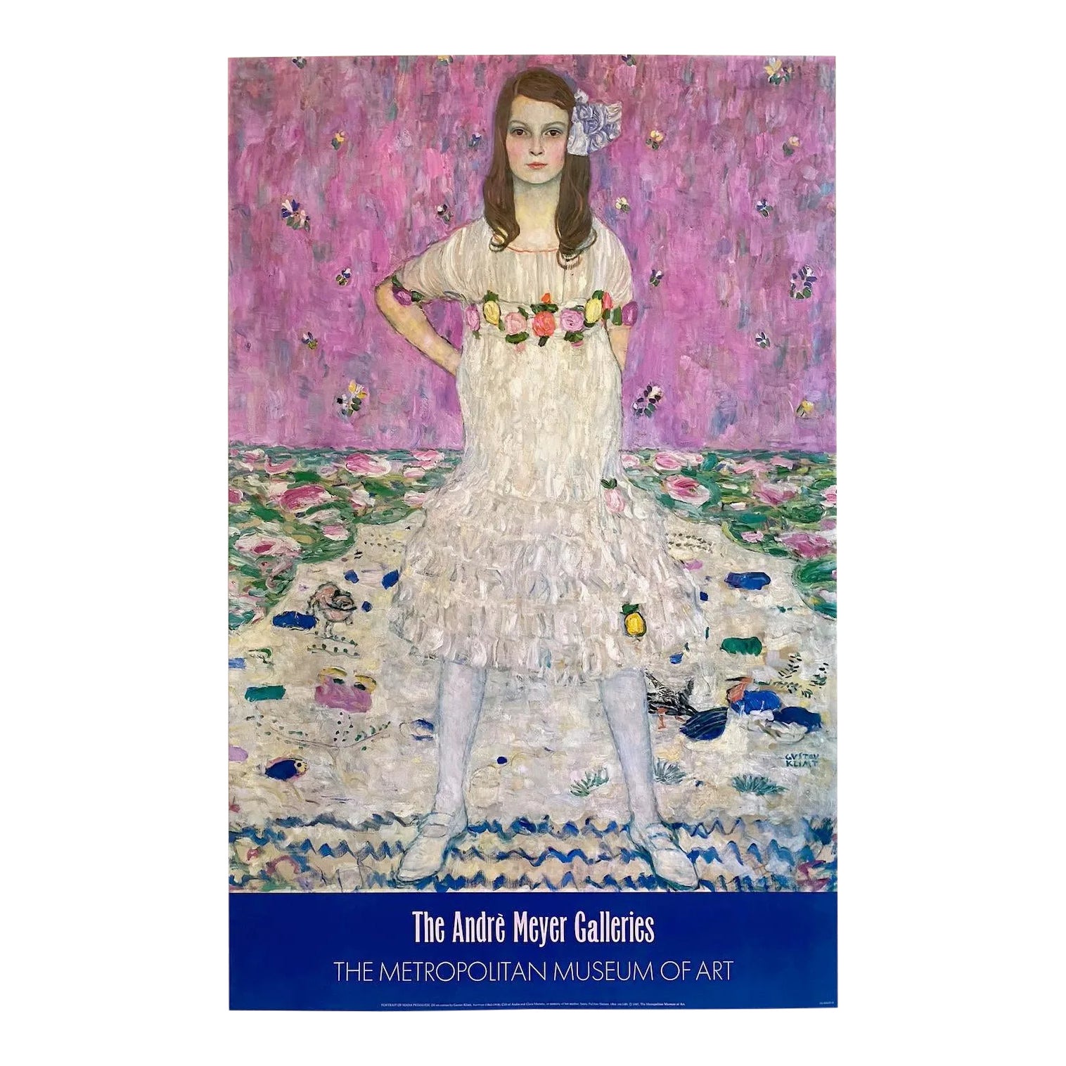 Gustav Klimt Vintage 1987 Lithograph Print Metropolitan Museum of Art ...