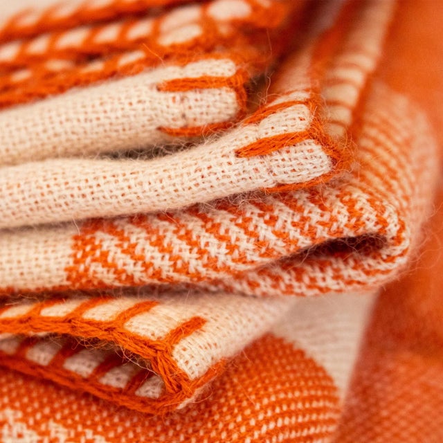 Polo Pony Throw by Stick & Ball in Mandarina Orange | Chairish