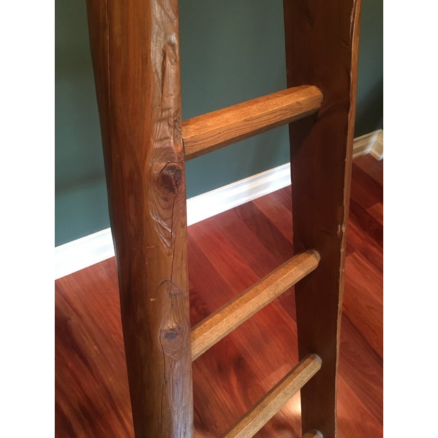 Antique Cherry Picking Ladder | Chairish