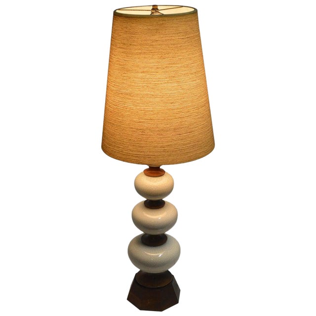 Danish Modern Style Table Lamp | Chairish