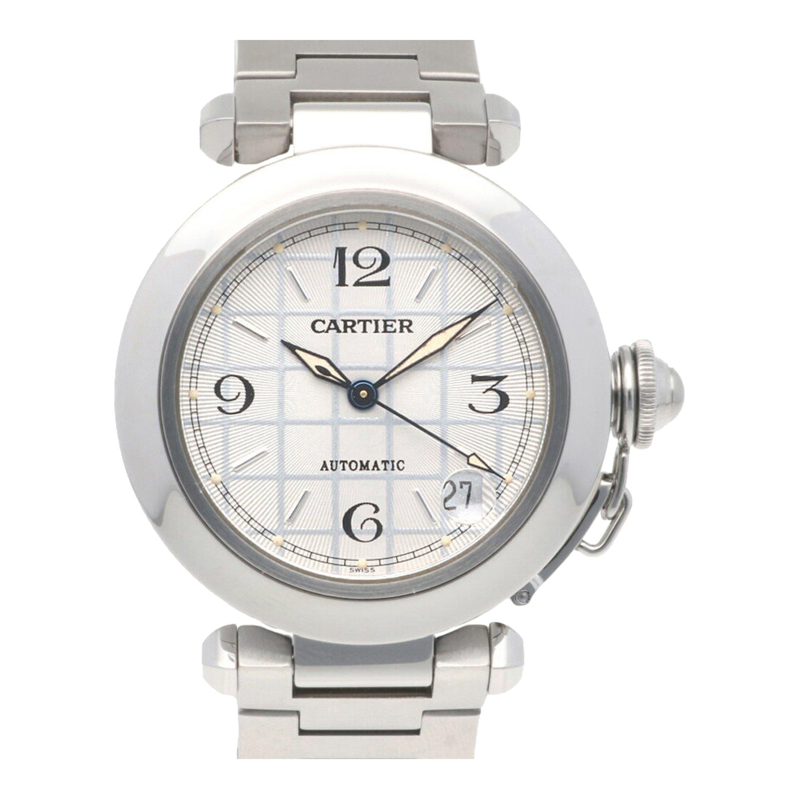 Cartier Pasha C Watch, Stainless Steel 2324, Automatic, Unisex, , Overhauled | Chairish