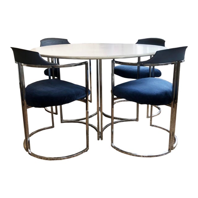 Mid Century Modern Daystrom Dining Chairs and Table | Chairish